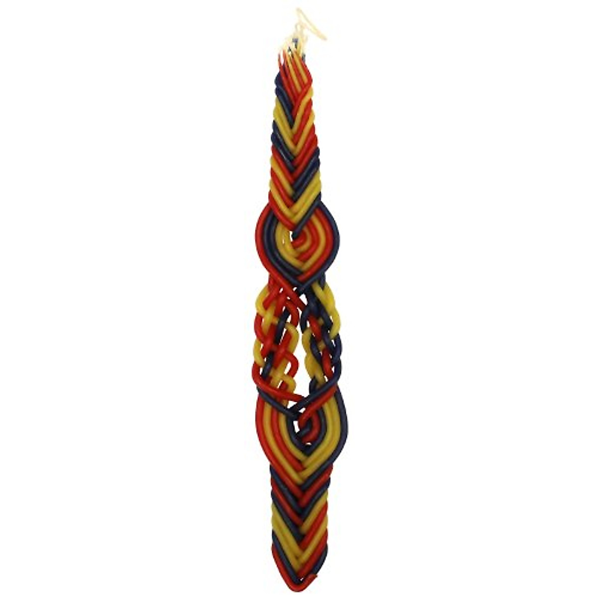 Majestic Giftware SC-HMC12F Safed Havdalah 12-Wick Candle, 14-Inch, Multi Color