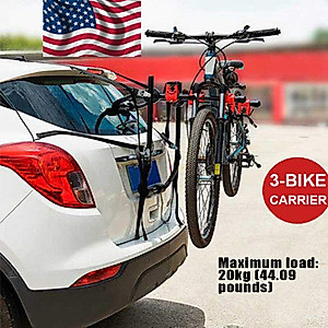 3 Bicycle Bike Rack Auto Hitch Mount Car SUV Truck Carrier Van for 3 Bikes