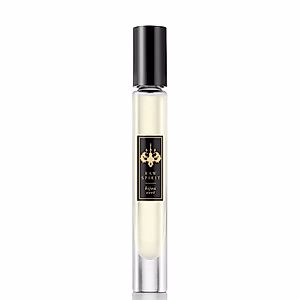 Raw Spirit Bijou Vert Perfume | Fresh, Citrus Unisex Cruelty-Free Fragrance | Eau de Parfum Rollerball, 0.25 fl oz/7.5mL