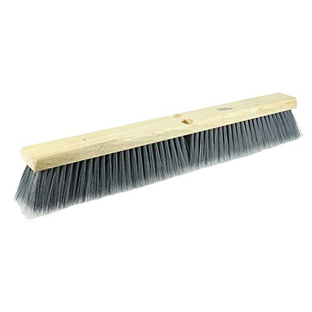Weiler 42042 24" Fine Sweep Floor Brush, Flagged Silver Polystyrene Fill, Natural