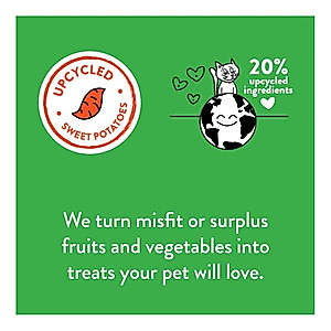 SHAMELESS PETS Catnip Treats - Crunchy Cat Calming Treats with Digestive Support, Sustainable Upcycled Natural Ingredients & Real Chicken, Low Calorie Healthy Feline Food - Catnip N Chill, 3-Pk