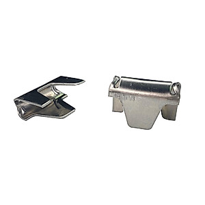 Elegent Upholstery Stay Wire Clips Couch Sofa Chair Seat Coil Spring Repair Assembly - 40 Clips