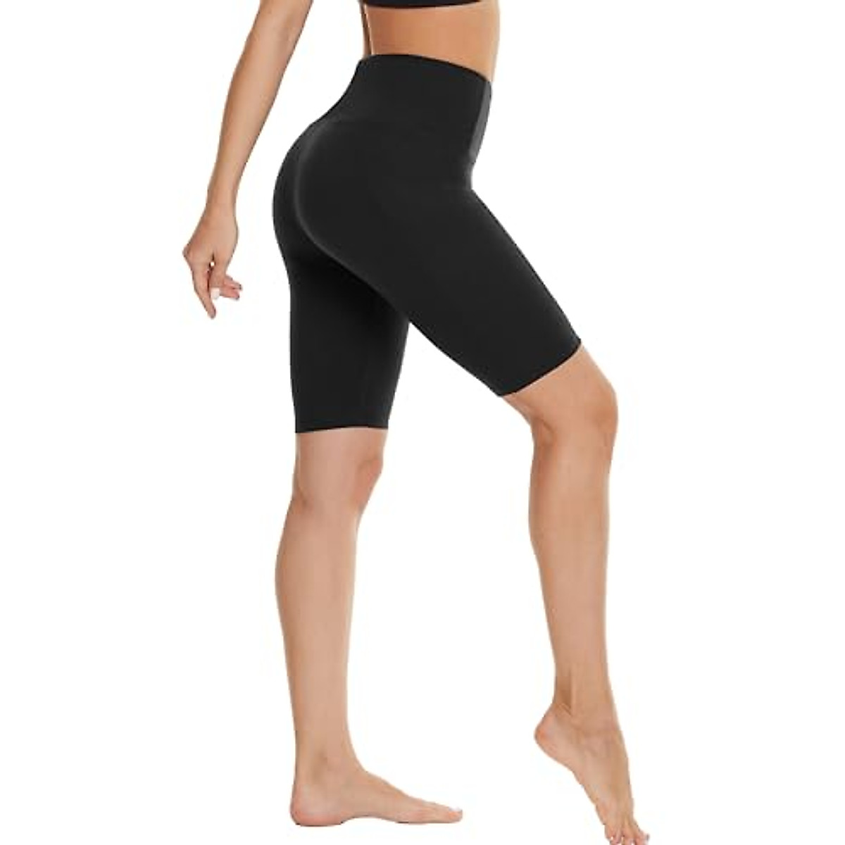 NexiEpoch Workout Shorts Women - High Waist Biker Shorts Tummy Control Gym Spandex Shorts for Yoga Athletic Running