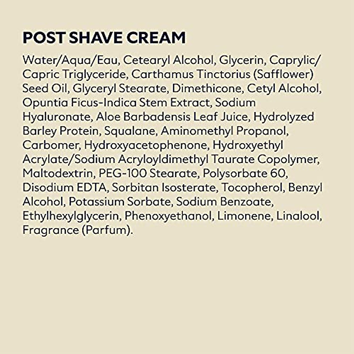 Dollar Shave Club Post Shave Cream for Rich Hydration Suitable for Sensitive Skin 3.4 oz