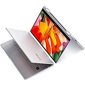 SAMSUNG 2020 Galaxy Book Flex Alpha 13.3" QLED FHD 1080p Multi-Touch 2-in-1 Business Laptop (Intel Quad-Core i5-10210U, 8GB RAM, 1TB SSD) Backlit, Wi-Fi 6, Windows 10 Home + HDMI Cable