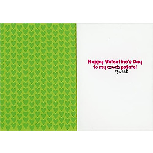 Avanti Press Dog Couple Resting on Pillow Cute Pug and Bulldog Romantic Valentine's Day Card