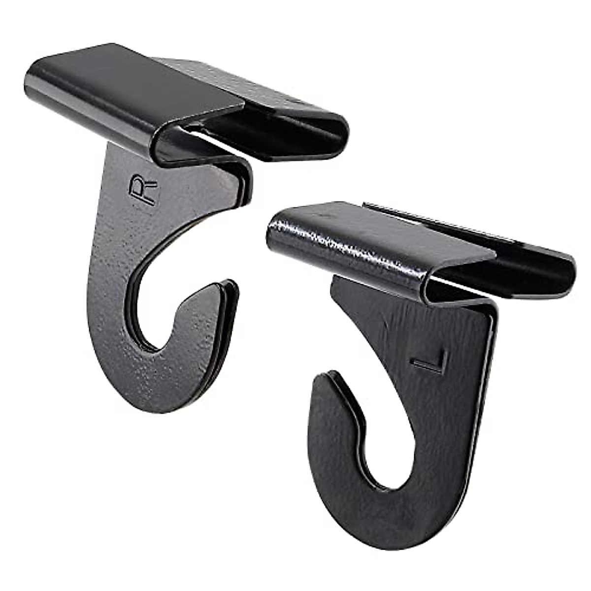 HARSKIYER 10pcs Black T-Bar Track Clip Hooks, Metal Suspended Ceiling Hanger Clips Drop Ceiling Hook for Hanging Plants Classroom Decorations Office Home Stores