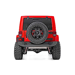 Rough Country Rear Full Width Bumper for 2007-2018 Jeep Wrangler JK - 10593A