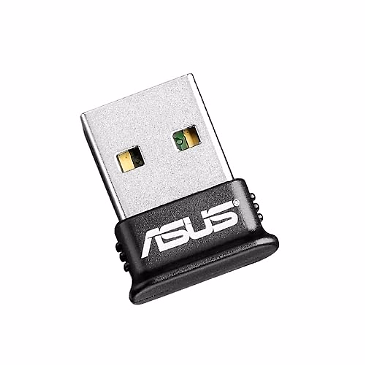 ASUS USB-BT400 USB Adapter w/ Bluetooth Dongle Receiver, Laptop & PC Support, Windows 10 Plug and Play /8/7/XP, Printers, Phones, Headsets, Speakers, Keyboards, Controllers,Black