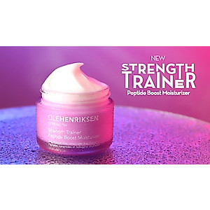 Ole Henriksen Strength Trainer Peptide Boost Moisturizer Full Size 50ml 1.7 Fluid Ounce Jar
