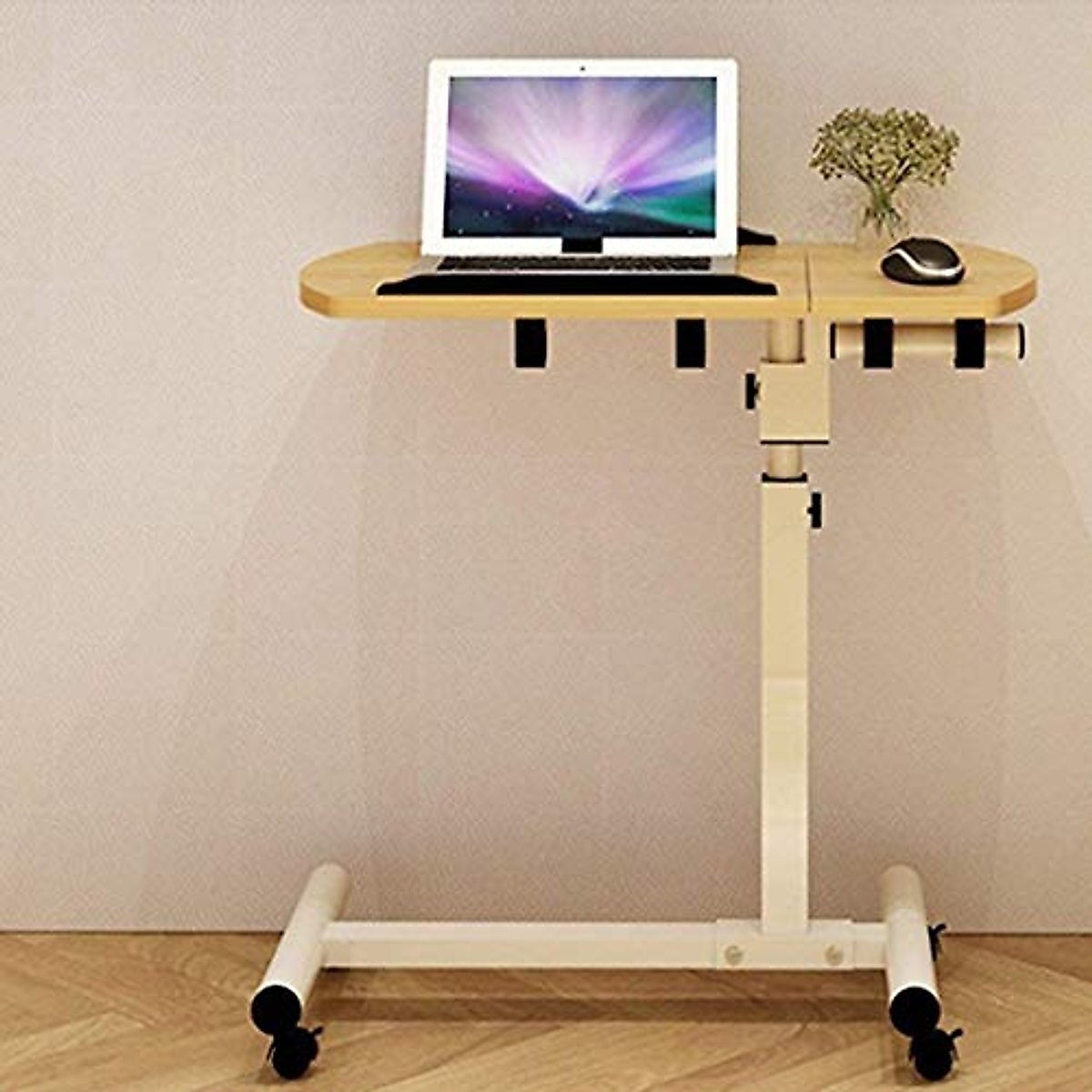 TREXD Computer Desk, Student Multifunctional Desk with Folding Desk Portable Home, Simple and