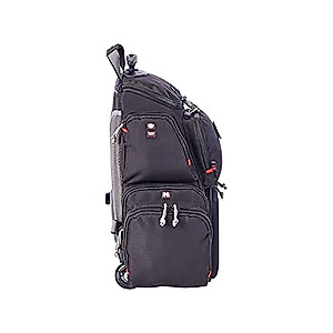 G5 Outdoors G.P.S. GPS-1711ROBP Rolling Handgunner Backpack, Black, Small