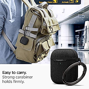 Spigen Urban Fit Designed for Apple Airpods Case Cover for Airpods 1 & 2 [LED Light Visible] - Black