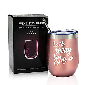 NewEleven 30th Birthday Gifts For Her Women - 1994 30th Birthday Decorations For Women Her - 30 Year Old Birthday Idea Presents For Women, Her, Daughter, Girlfriend, Friends, Sisters - 12 Oz Tumbler