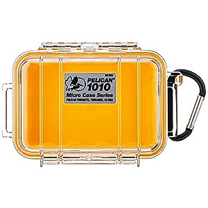 Pelican 1010 Micro Case (Yellow/Clear)