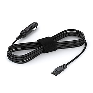 12V DC-Power-Cord 25121 for Igloo Cool Chill, Igloo Kool Mate, Igloo Iceless TE Cooler Replacement Car Charger Power Adapter Extra Long Cord Travel USA Business - Check Plug Photo!