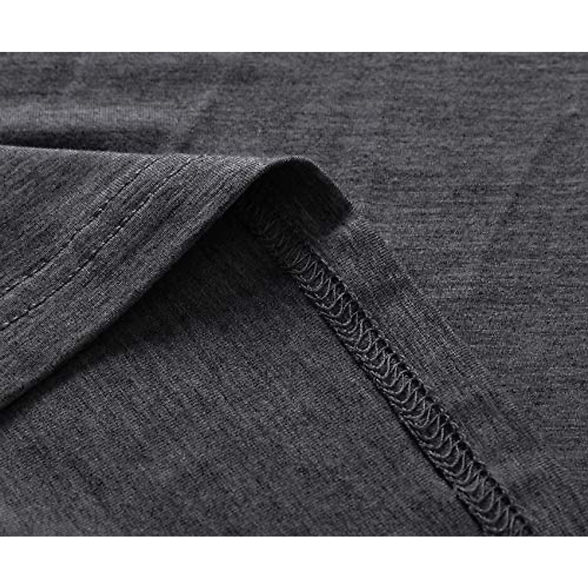 Latuza Women's Summer Pleated Tank Top Capris Pajamas Set M DarkGray