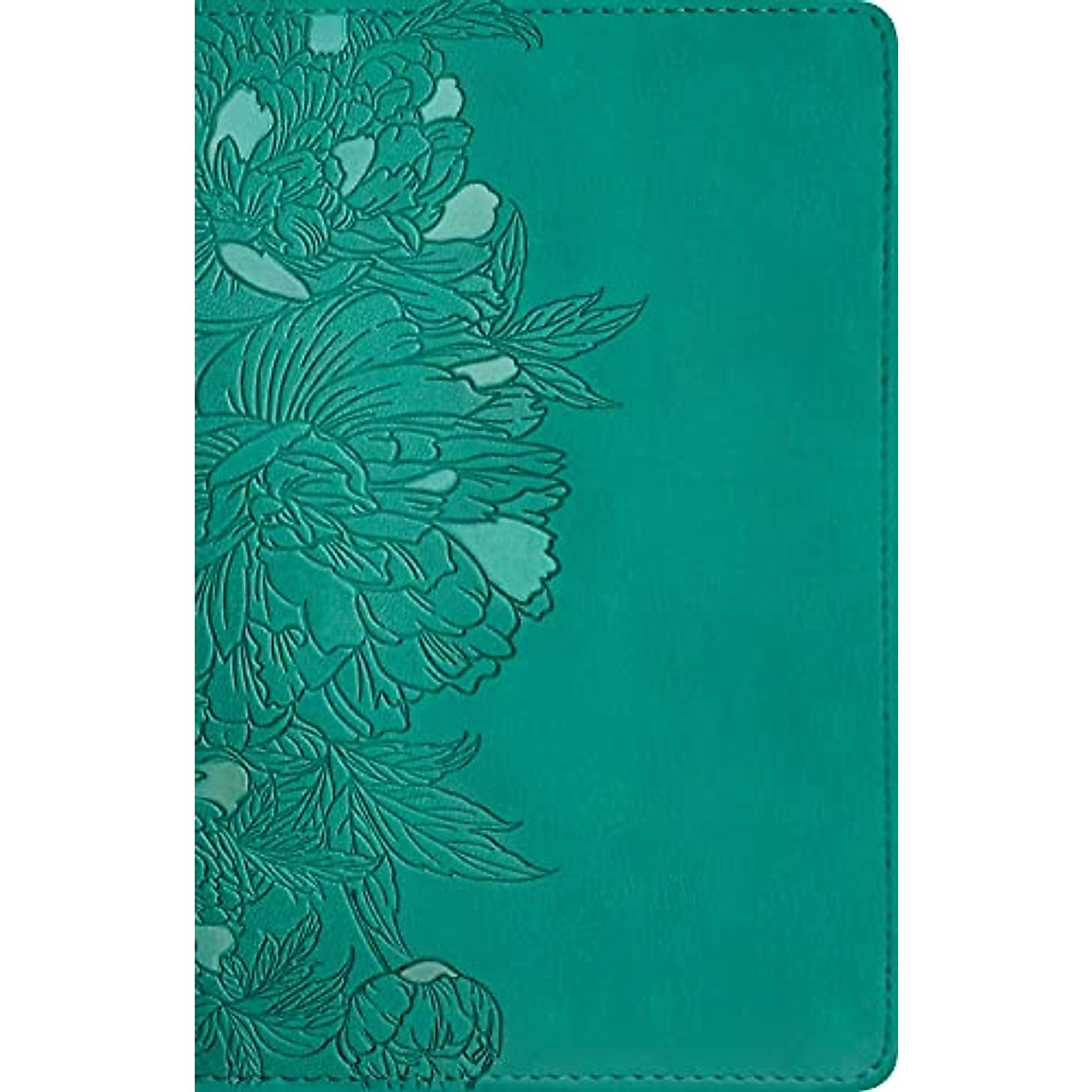 NLT Compact Giant Print Bible, Filament Enabled (LeatherLike, Peony Rich Teal, Indexed, Red Letter)