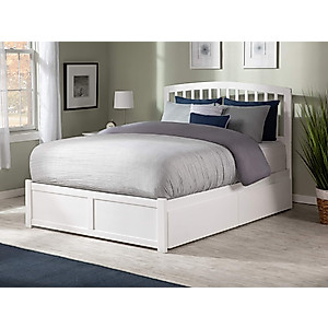 AFI Richmond Platform Bed with Footboard & Storage Drawers