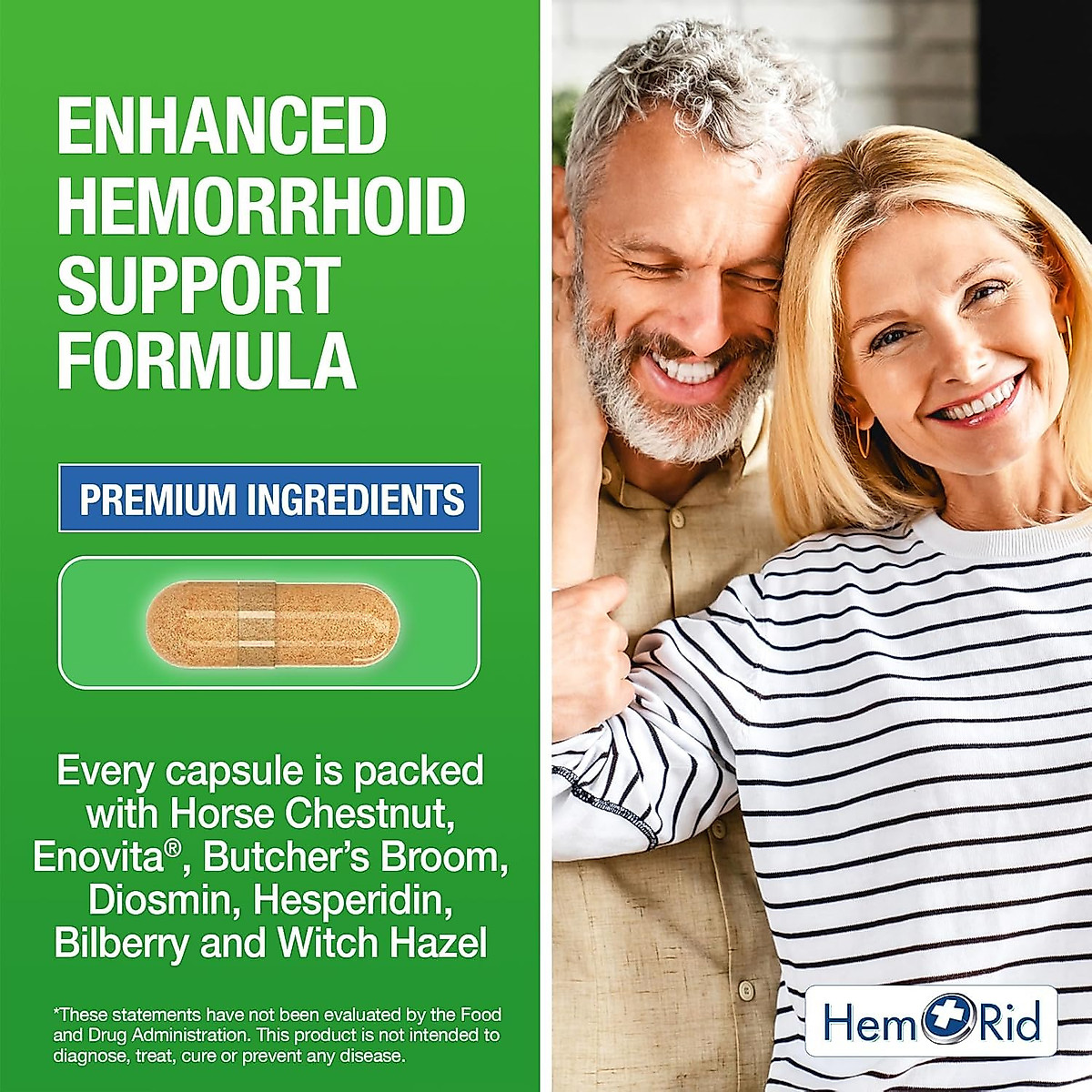 HemRid Max - Fast Hemorrhoid Relief. Get The Hemorrhoid Pills That Actually Work. Works in Just 2-5 Days.