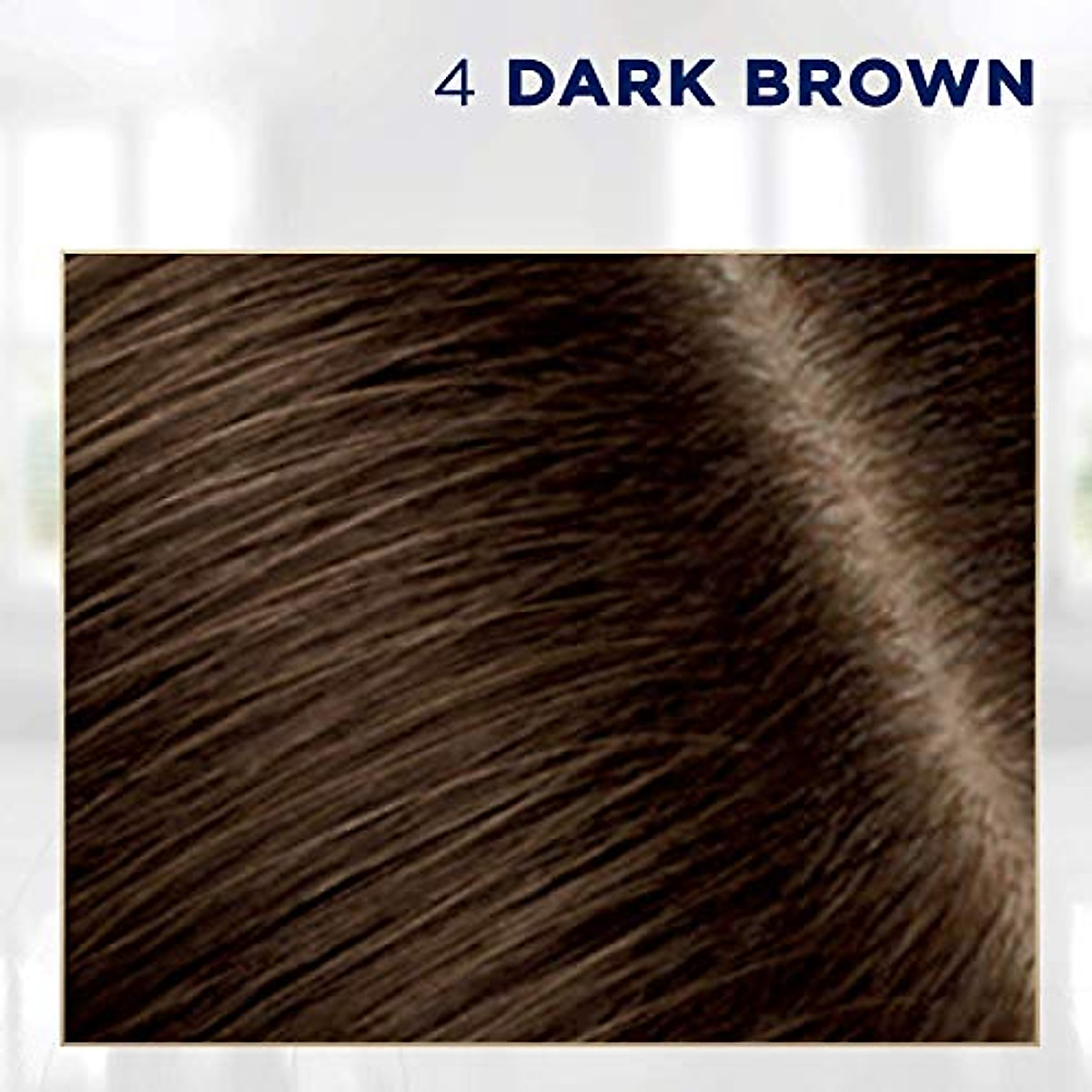 Clairol Root Touch-Up by Nice'n Easy Permanent Hair Dye, 4 Dark Brown Hair Color, (Pack of 2)