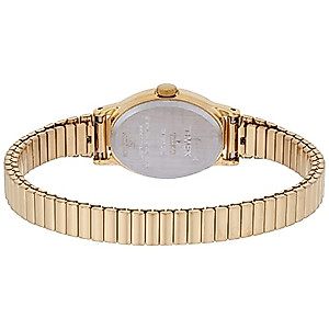 Timex Women's T21872 Cavatina Gold-Tone Stainless Steel Expansion Band Watch