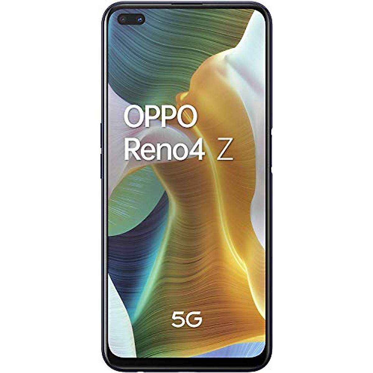 OPPO Reno4 Z 5G Dual-SIM 128GB ROM + 8GB RAM (GSM Only | No CDMA) Factory Unlocked Android Smartphone (Ink Black) - International Version