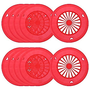 60 Pcs Grill Plate Easter Paper Plates Paper Plates Bulk Dinner Plate Glad for Kids Paper Plates Plate Holder Cake Plates Disposable Durable Plastic Support Commercial re-usable