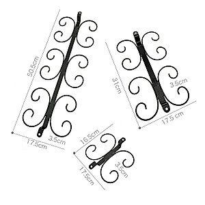 Wine Glasses Rack Under Cabinet Stemware Rack,Wine Glass Hanger Rack Wire Wine Glass Holder Storage Hanger for Cabinet Kitchen Bar BlackL