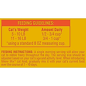 Meow Mix Indoor Health Dry Cat Food, 6.3 Pound Bag