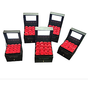 DEPUDA usb upload video luxury jewelry flower box video player gift box LCD Screen Advertising Marketing Digital Brochure Card Box