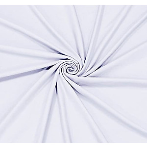 Mejoroom Full Size Sheet Sets - Hotel Luxury 1800 White Sheet - 16 Inch Deep Pocket Bed Sheets, Extra Soft Breathable Wrinkle Fade Stain Resistant Hypoallergenic - 4 Piece (Full, White)