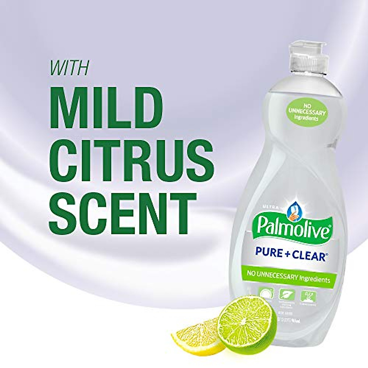 Palmolive Ultra Liquid Dish Soap, Pure and Clear, 32.5 Fl Oz