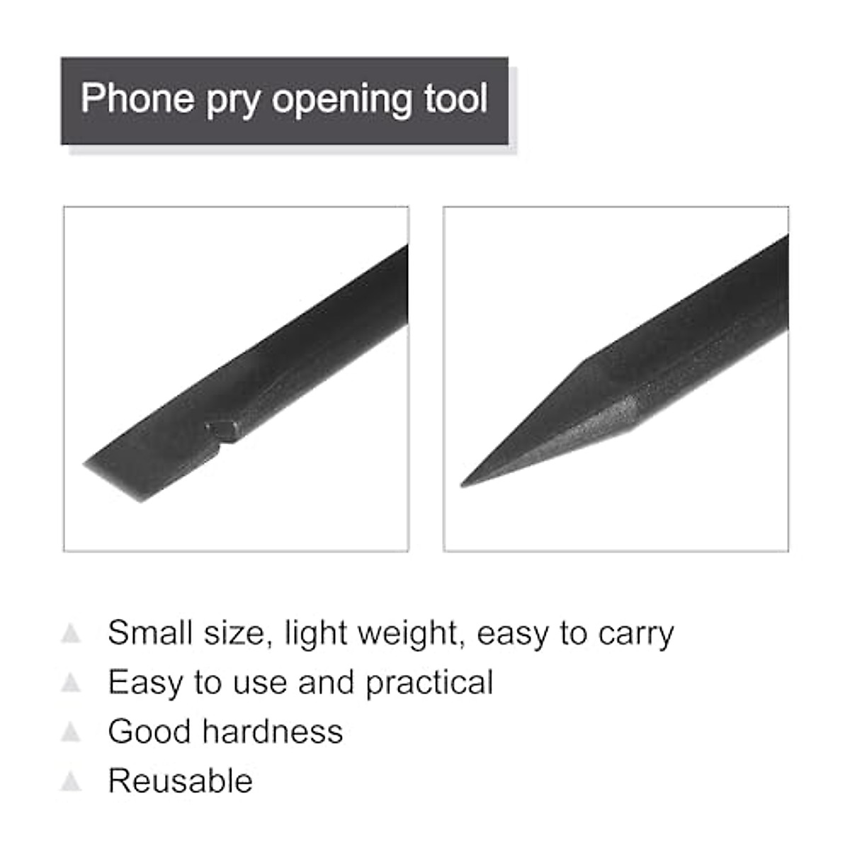 MECCANIXITY Plastic Spudger Pry Opening Repair Tools 10pcs for Mobile Phone PC Tablet Laptop LCD Screen Smart Phone Repair 148x7mm