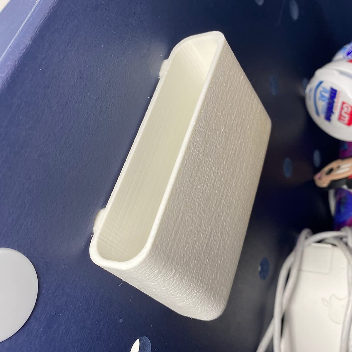 FRESHe BAGLETS - Wallet Holder Organizer Charm Accessory Compatible with Bogg Bags - Keep Wallet Handy with your Tote Bag - Fits Inside of the Bag - Multiple Color Options! (White)