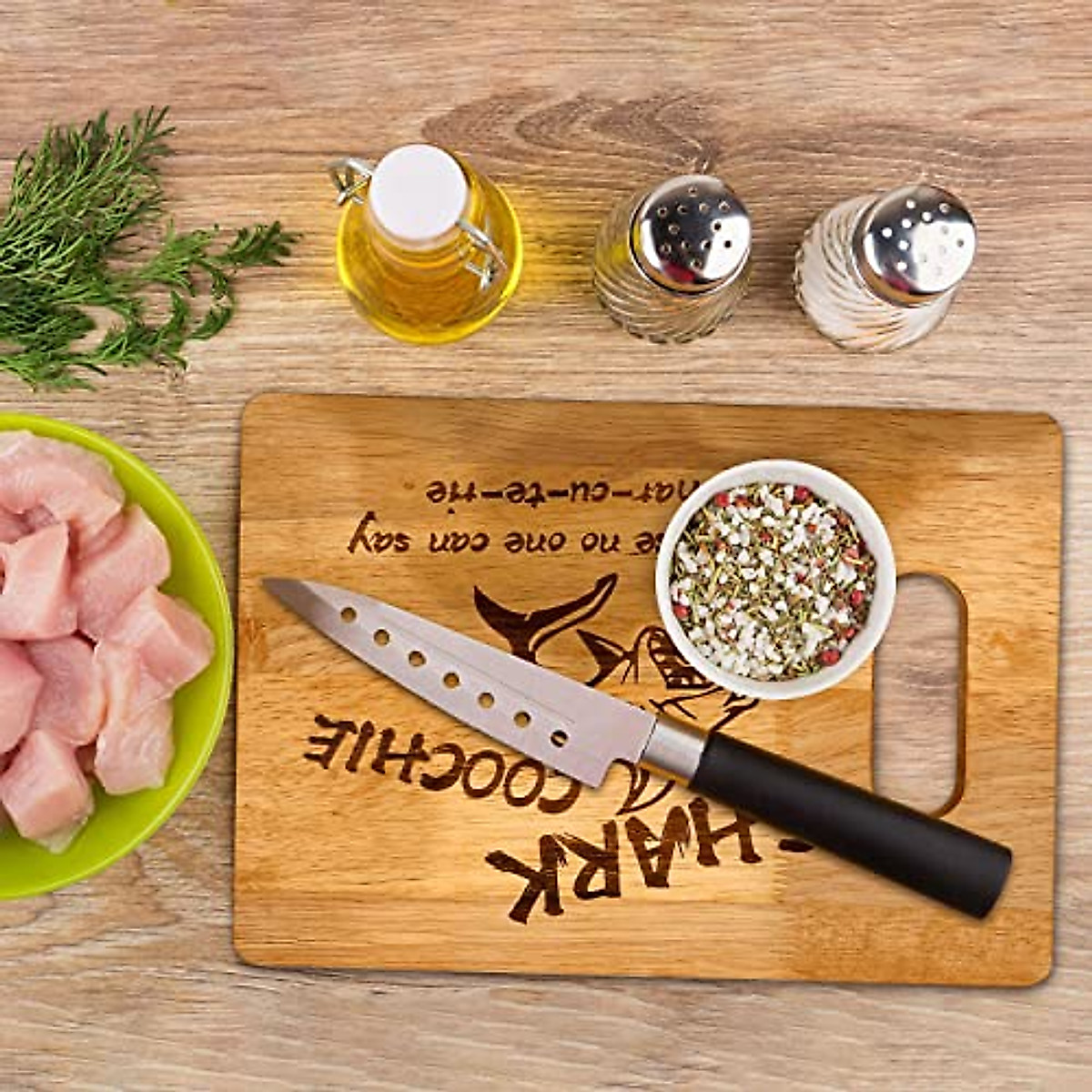 Kitchenware Organizer Drawer Rectangular Household Cooked Food Board Carving Cooked Food Board Cooking Board Cutting Board Cutting Board Grilling Kitchenware Divider for Pots And Pans