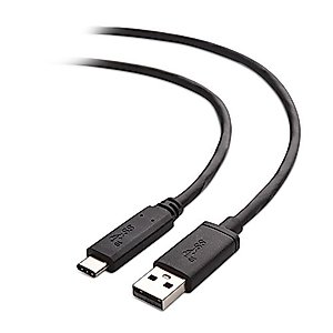 [USB-IF Certified] Cable Matters 10 Gbps Gen 2 USB A to USB C Cable 3.3 ft (USB C to USB Cable) in Black