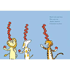 ¡Diez manzanas en la cabeza! (Ten Apples Up on Top! Spanish Edition) (Beginner Books)