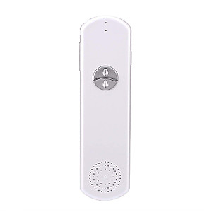 Alopoon Instant Translator,English Spanish Translator,Two Way Smart Language Translator Device,Electronic Voice Pocket Translator Supports 52 Languages for Meeting Learning Travel Business(White)