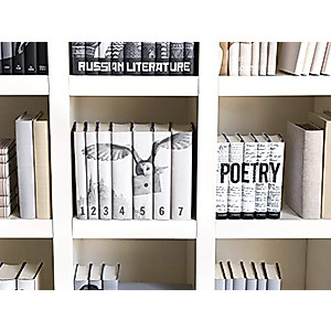 Juniper Books Harry Potter Castle and Owl Neutral Edition DUST Jackets ONLY | Custom Dust Jackets for Your 7-Volume Hardcover Harry Potter Book Set published by Scholastic | Books NOT Included