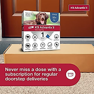 K9 Advantix II XL Dog Vet-Recommended Flea, Tick & Mosquito Treatment & Prevention | Dogs Over 55 lbs. | 1-Mo Supply