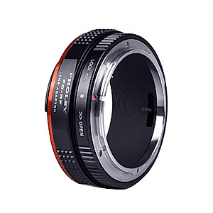 PHOLSY Lens Mount Adapter with Aperture Lever Compatible with Canon FD FL Lens to Canon EOS RF Mount Camera Body for EOS R8, R50, R6 Mark II, R7, R10, R3, R5, EOS R5C, EOS R6, EOS R, EOS RP