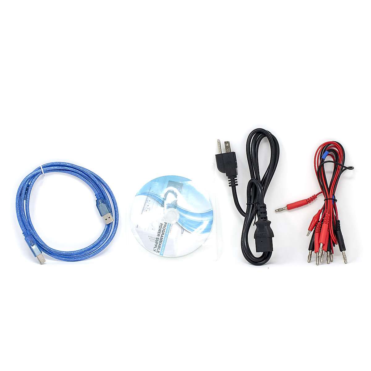 Tekpower TP3005PIII Programmable Variable Regulated Triple Output DC Power Supply, 0-30V at 0-5A