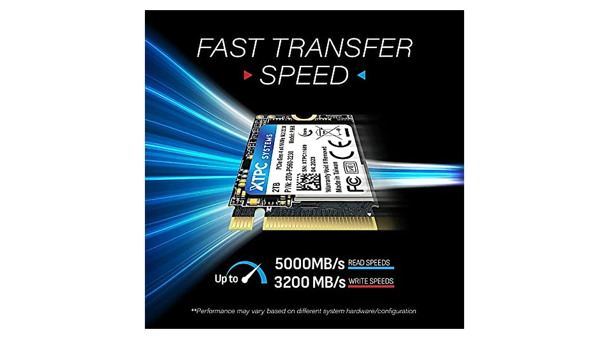 Upgrade to XTPC 2TB P560 NVMe SSD – Fast & Reliable
