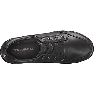 Tempur-Pedic Men's Shaine Lace-Up,Black Leather,US 8 M
