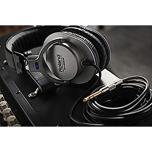 Roland Studio Quality Monitoring Headphones (RH-200S),Silver