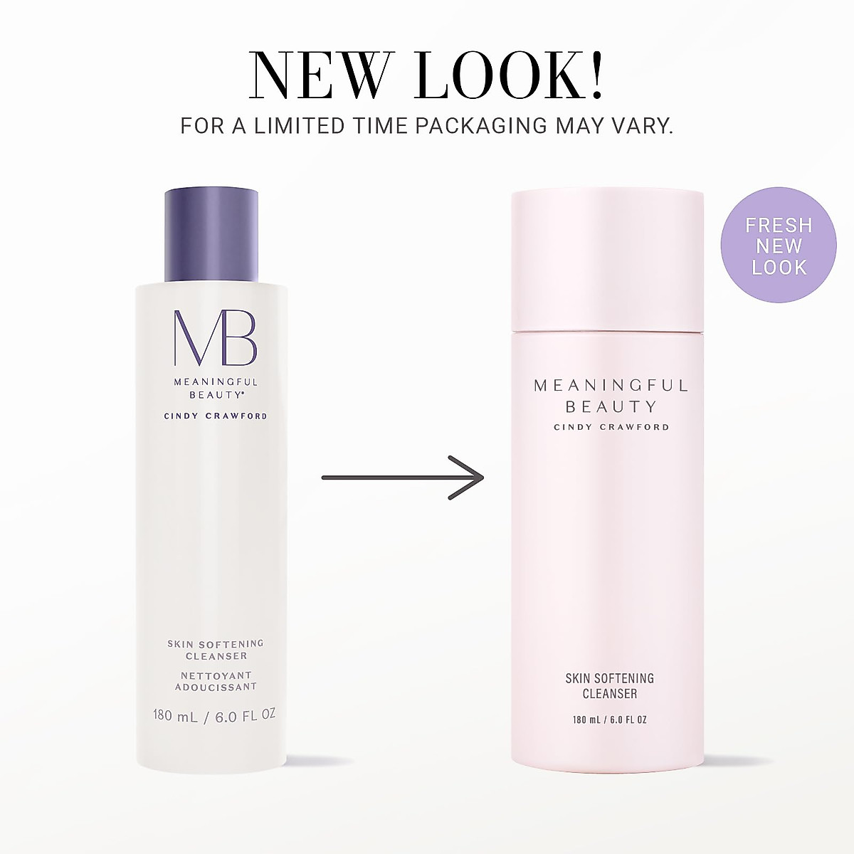 Meaningful Beauty Skin Softening Cleanser (Non-Foaming, Oil Free, Fragrance Free Wash), 6 Fl Oz