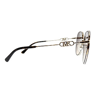 Michael Kors MK1128J Empire Aviator Light Gold Tortoise/Brown Gradient One Size