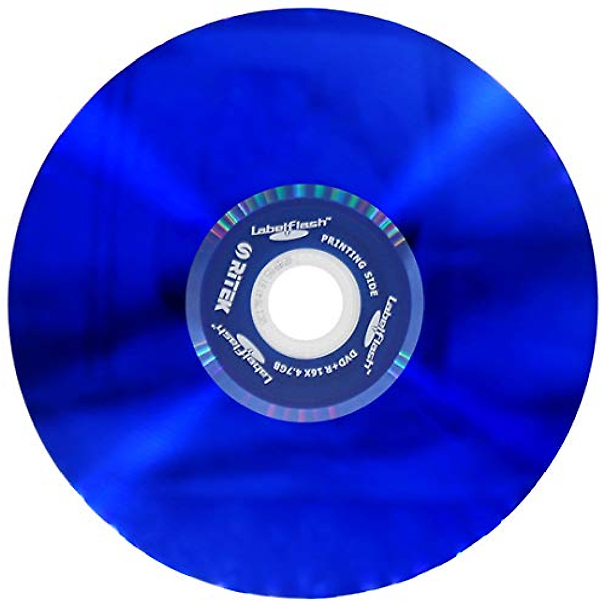 Ritek 10-Pak 4.7GB 16X LabelFlash DVD+Rs (Black, LabelFlash Compatible)