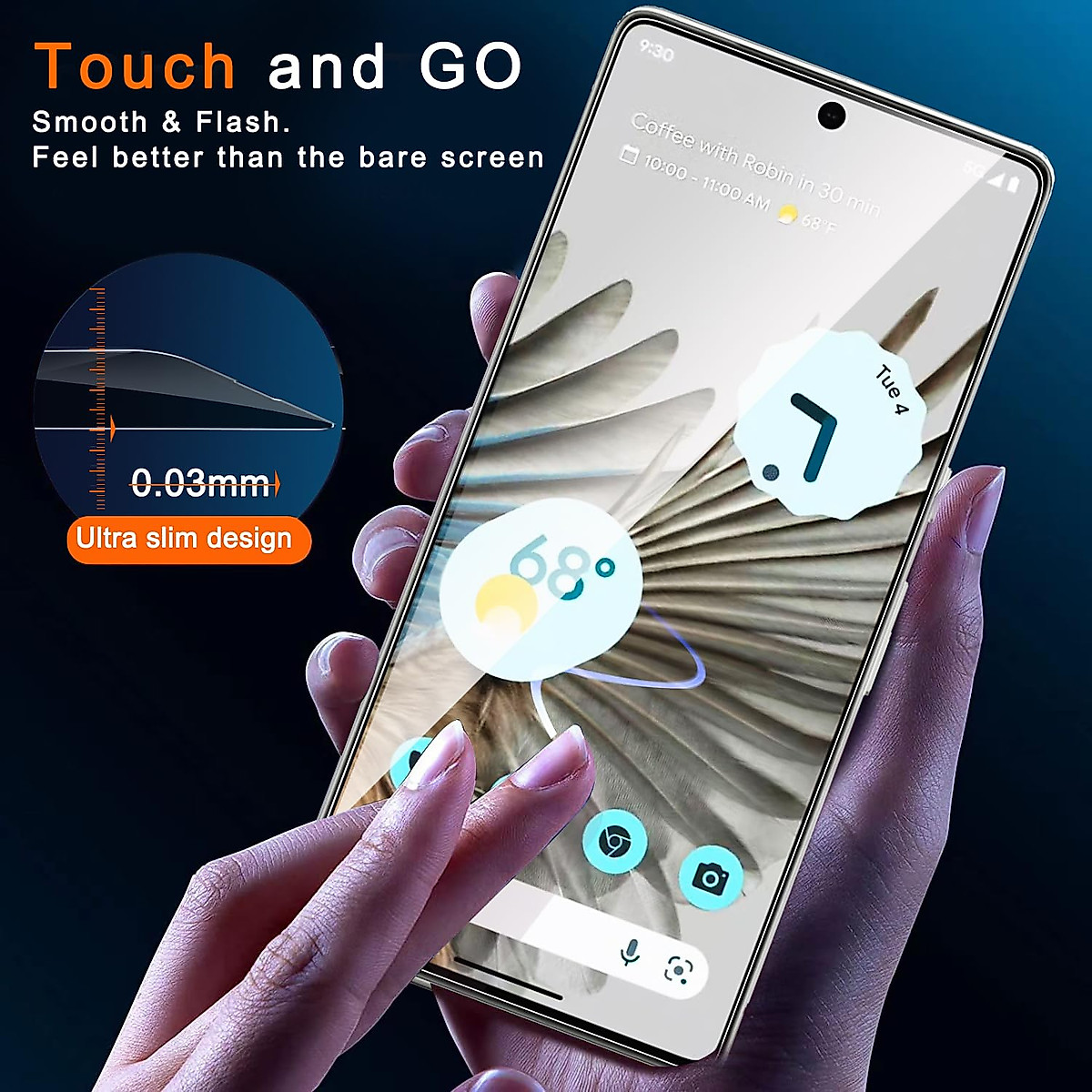 Ferilinso 4 Pack Privacy Screen Protector for Google Pixel 8 with 4 Pack Tempered Glass Camera Lens Protector Accessories Phone Case Friendly Protector de Pantalla for Google Pixel 8